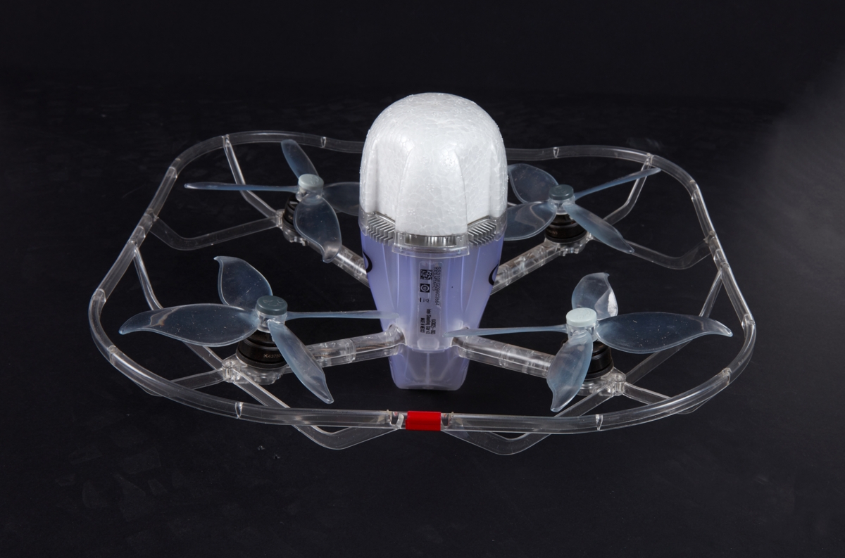Olympic Museum-Tokyo 2020, drone used during the Opening Ceremony.