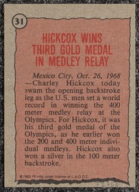 Olympic Museum-Los Angeles 1984, vignette with a photography of Charlie ...