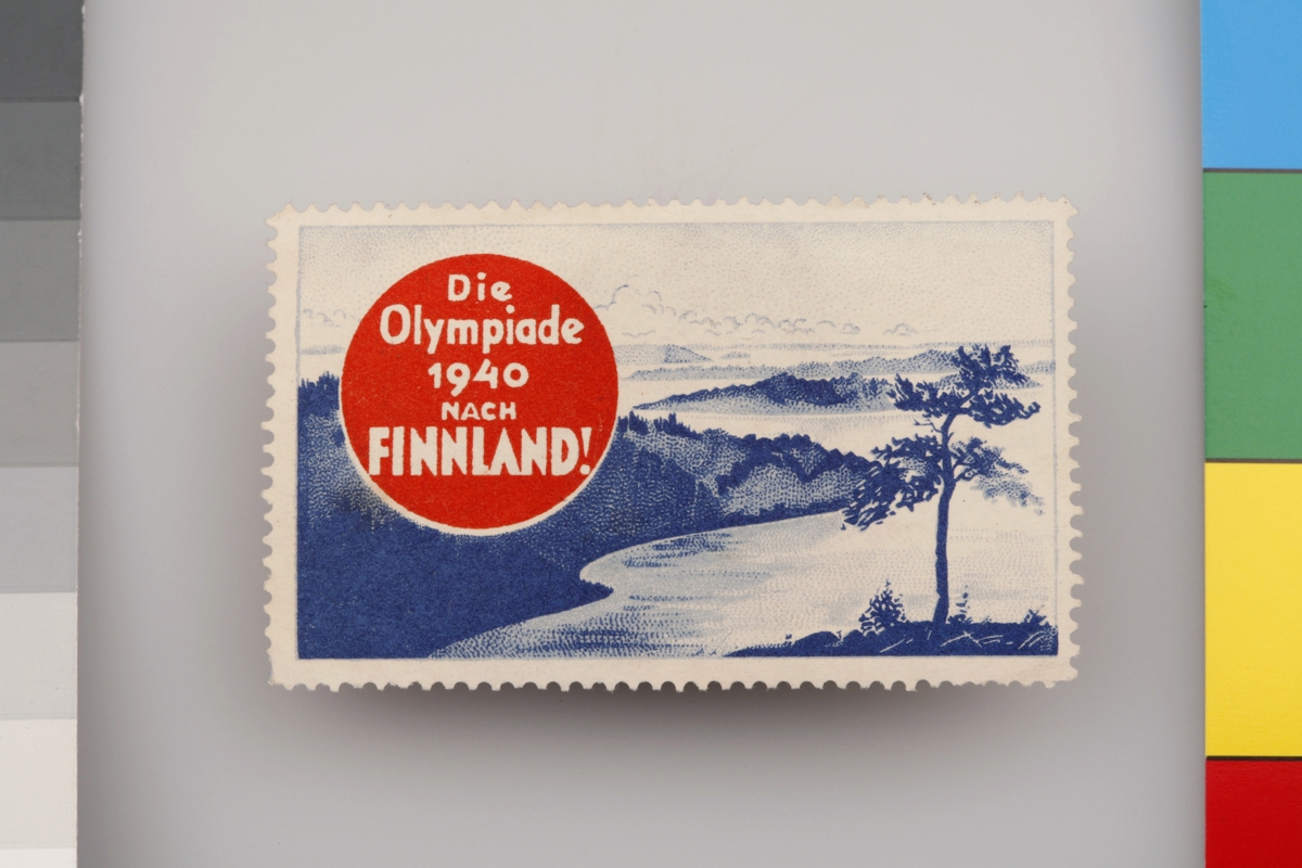 Olympic Museum-Helsinki 1940, big seal for the bid.
