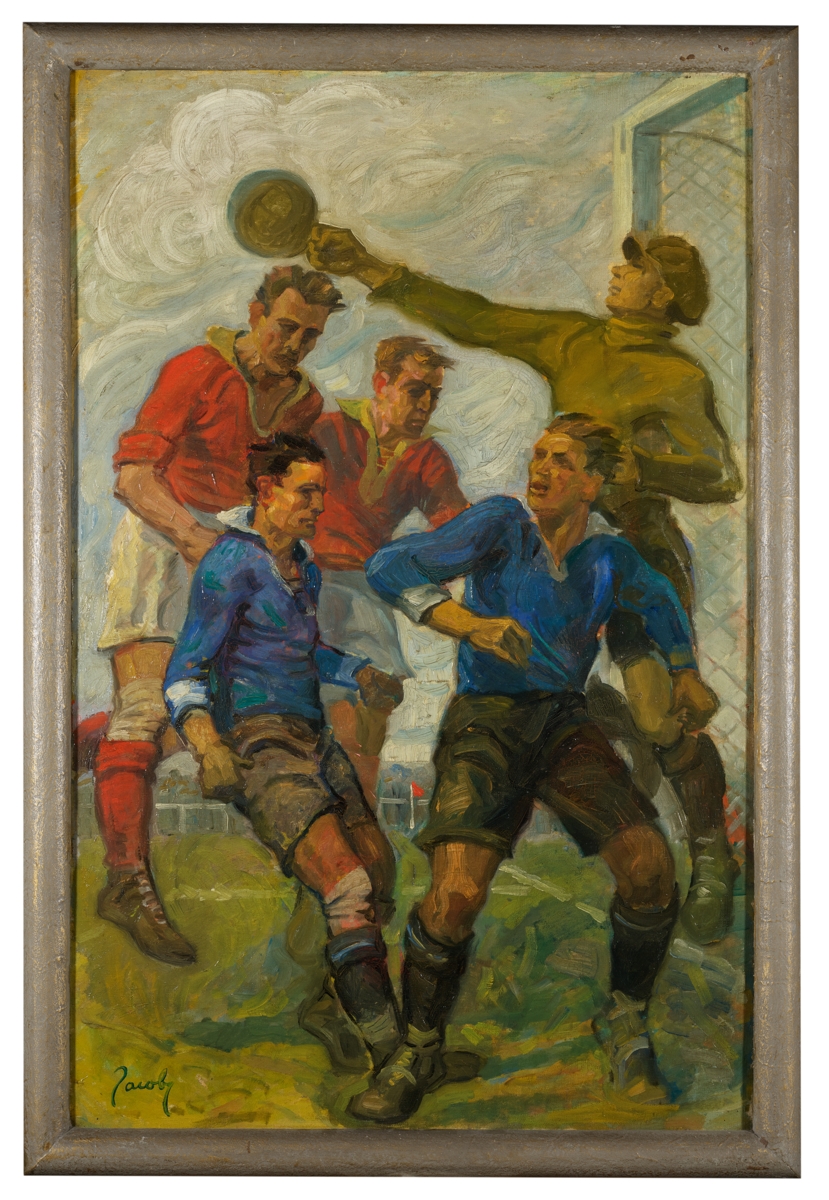 Olympic Museum-JACOBY Jean. Corner.